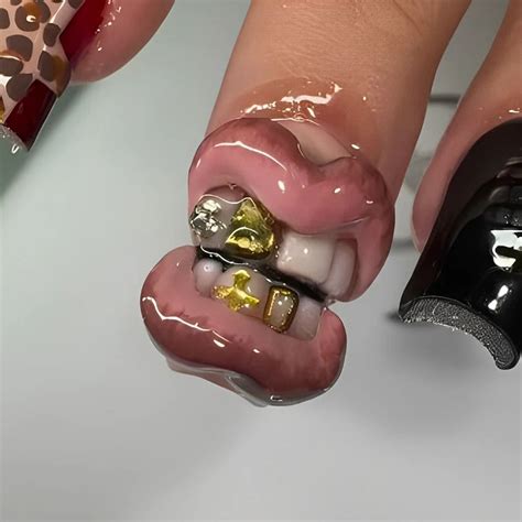 Teeth Nail Art You Need To See 17 Daring Designs For Fearless