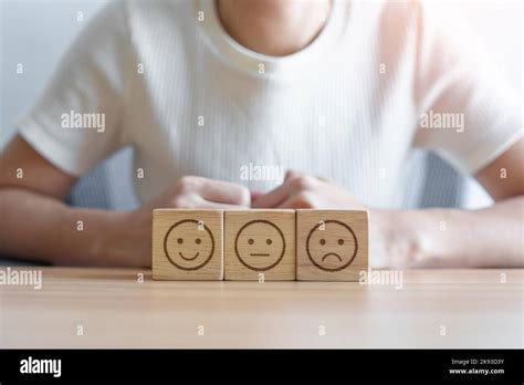Emotion Face Block For Customer Review Experience Feedback