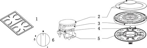 Rubine Rrc Grandera 618 Ss Freestanding Cooker User Manual