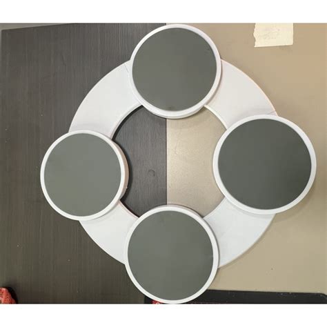 Dining Table Rotating Food Tray Portable Rotating Table Rail Tray Shopee Philippines