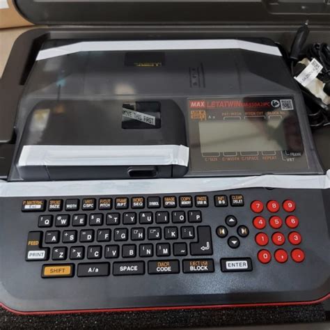 Jual Printer Label Tubing Letatwin Max Lm 550a Shopee Indonesia