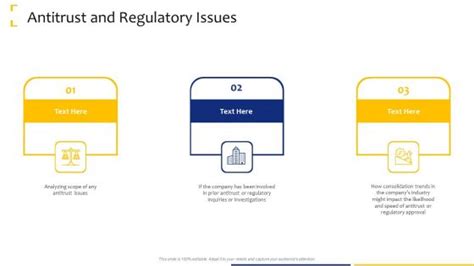 Antitrust And Regulatory Issues Powerpoint Templates Slides And Graphics