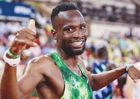 Nigel Amos Sets Olympics Tone Sunday Standard