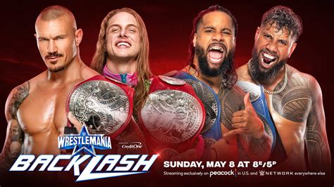 Wrestlemania Backlash 2022 Wwe Officially Announces Tag Team Title