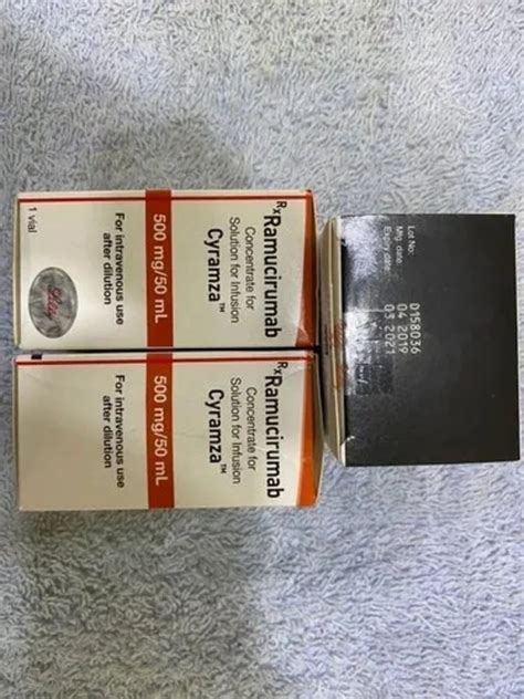 10 Mgml 500mg Cyramza Injection Packaging Size 10 Ml At ₹ 91000vial