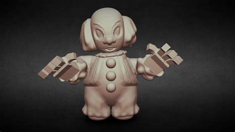Cartoon Pennywise Download Free 3d Model By Paburoviii 40f9935