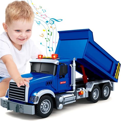 Springflower Large Dump Truck Toy For 3 4 5 6 7 Years Old