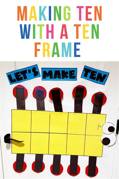 How I Teach Making Ten With A Ten Frame Making Ten Ten Frame