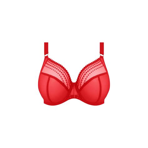 Elomi Matilda Plunge Bra Haute Red