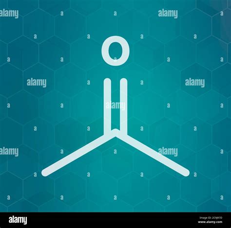Acetone Skeletal Structure