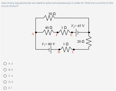 Solved How Many Equations Do We Need To Solve Simultaneously Chegg