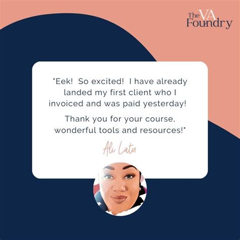 The Va Foundry On Linkedin Eeek Were So Excited For You Ali Thanks