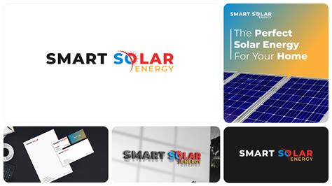 Smart Solar Energy Brand Identity Behance