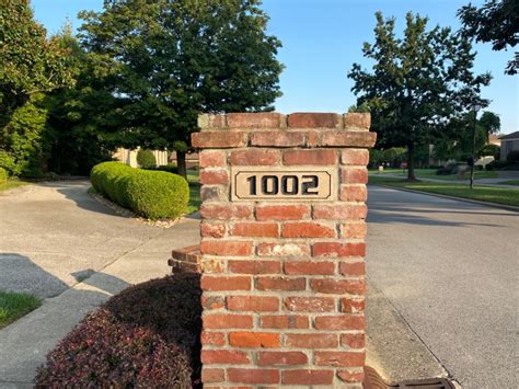 11 Impressive Diy Brick Mailbox Plans You Can Make Today With Pictures