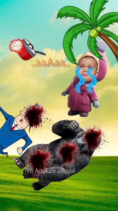 Gorila Ditembak Hiburanshorts Shortvideo Youtubeshorts Trending