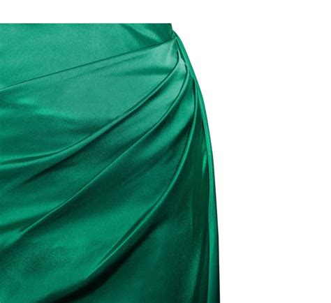 Emerald Sweetheart Satin Gown Ddmine