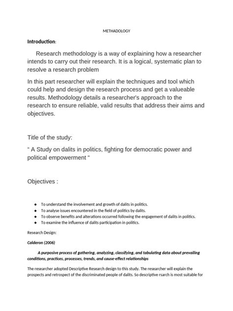 Methadology Pdf