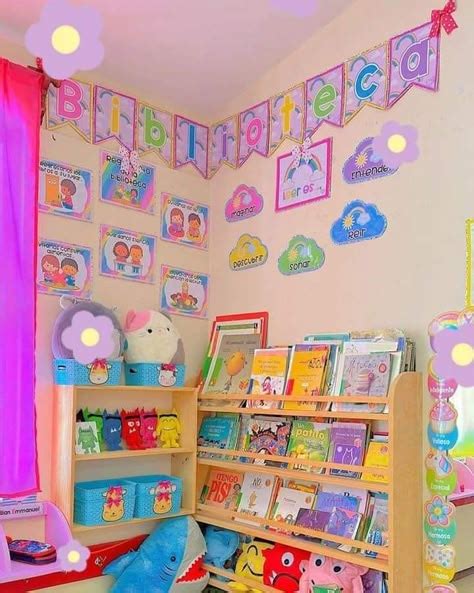 Rincón De Lectura 📖 Rincón De Lectura Preescolar Decoración De