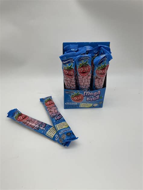 Mega Bitz Candy Raspberry Oppenheimer
