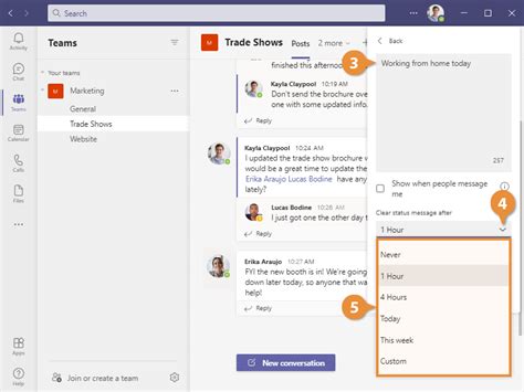 Change Your Status In Microsoft Teams CustomGuide