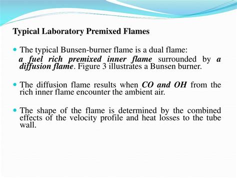 Ppt Laminar Premixed Flames Powerpoint Presentation Free Download