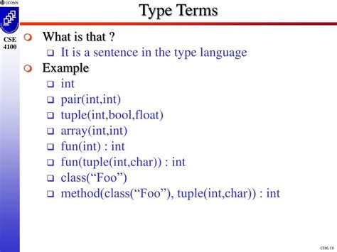 Ppt Chap 6 Type Checkingsemantic Analysis Powerpoint Presentation