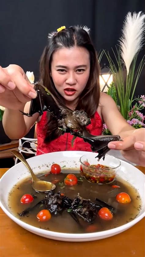Thai Blogger Arrested After Eating A Whole Bat In Bowl Of Soup News