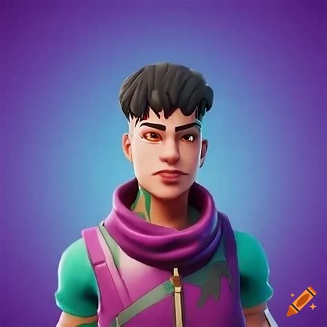 Fortnite Character Customization Inspired By Rapper Duki On Craiyon