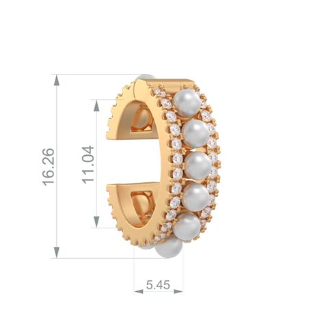 Celeste Ear Cuff Aquae Jewels