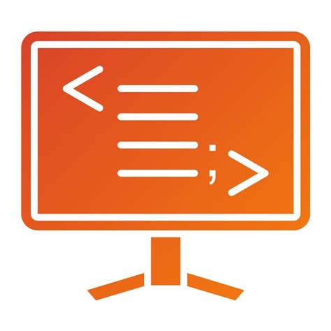 Premium Vector Web Programming Icon Style
