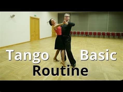 How To Dance Tango Basic Routine Tango Figures For Beginners Tango Ballroom Dance Lessons