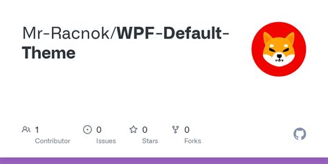 Github Mr Racnokwpf Default Theme