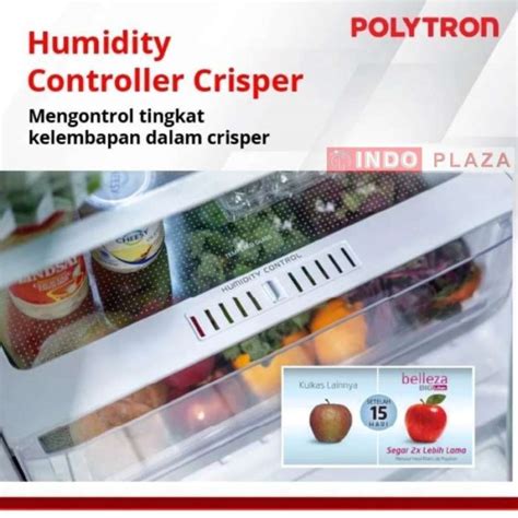 Jual Kulkas Polytron 2 Pintu Inverter Prm 495mo Mt Belleza Model Bunga