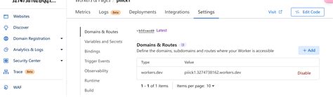 Cloudflare Github Piiick
