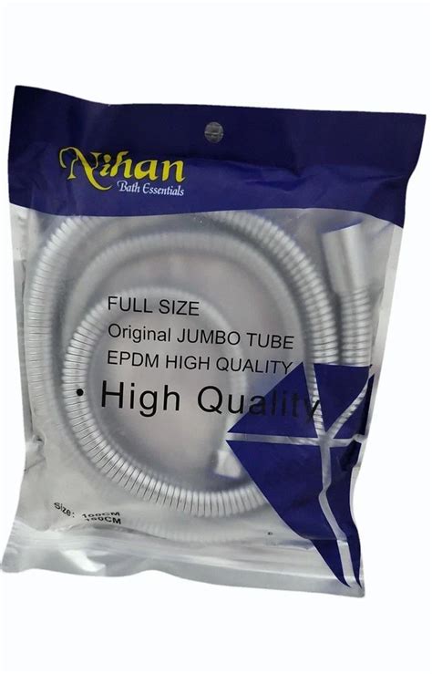 Silver Stainless Steel Ss Shower Tube For Bath Accessories Toilet