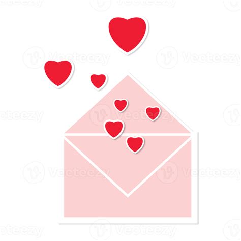 Love Letter For Valentine Day 16587462 Png