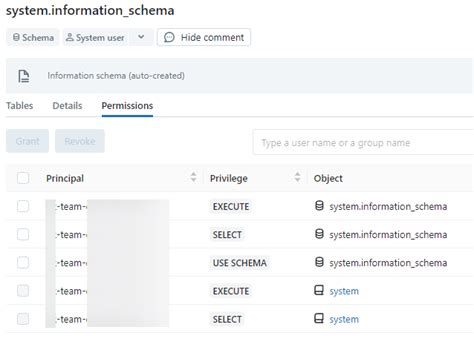 Query Information Schema Under Catalogs From Table Databricks Community