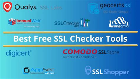Best Free SSL Checker Tools