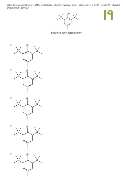 [solved] Chem Question Identify All Resonance Structures For The Following Course Hero