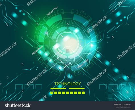 Digital Hud Gui Ui Binary Code Stock Vector Royalty Free 2115049706 Shutterstock