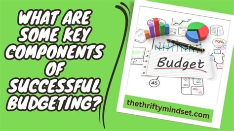 What Are Some Key Components Of Successful Budgeting