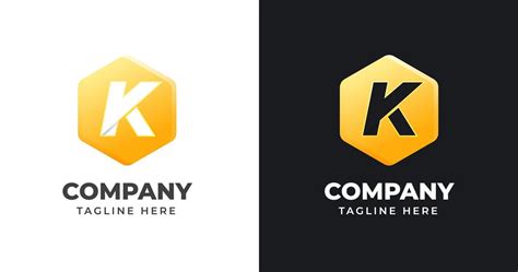 Letter K Logo Design Template With Geometric Shape Style Vector Art At Vecteezy