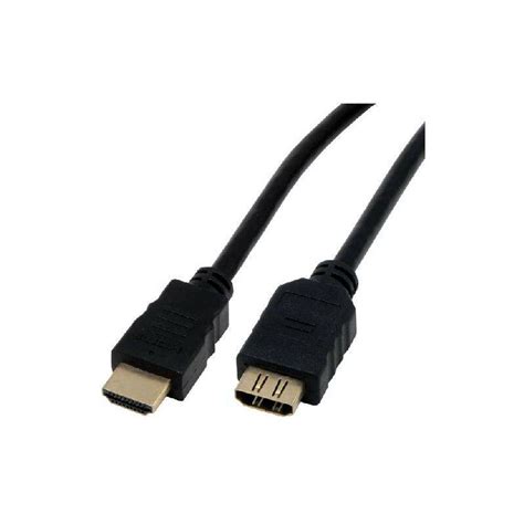 Rallonge Hdmi Haute Vitesse 3d Avec Ethernet Mâle Femelle Mcl 2m