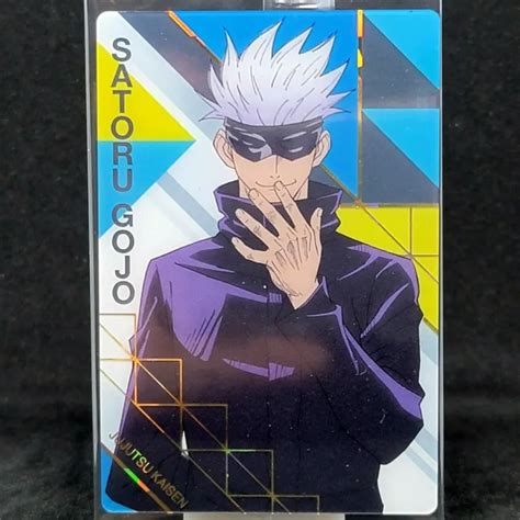 Satoru Gojo Jujutsu Kaisen Wafer Card Japanese Bandai From Japan F S My Xxx Hot Girl