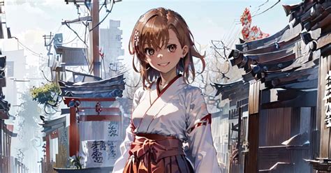 とある科学の超電磁砲 巫女・みこ 通常・ポニーテール 齋藤さんの趣味の部屋のイラスト Pixiv