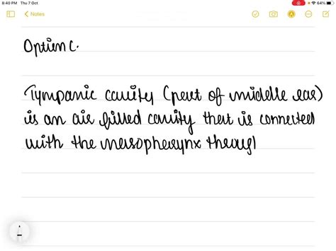 Solvedwhere Is The Eustachian Tube And What Does It Do What Bone