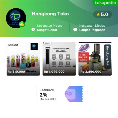 Toko Hongkong Toko Online Produk Lengkap Harga Terbaik Tokopedia