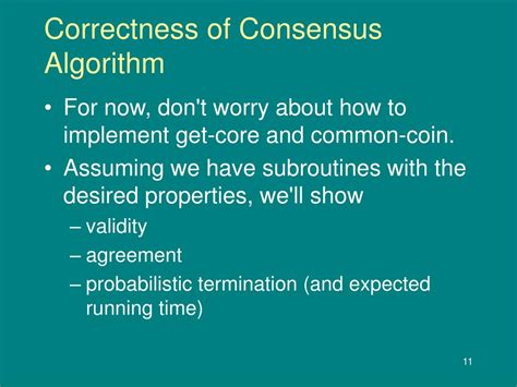 Ppt Consensus Randomized Algorithm Powerpoint Presentation Free