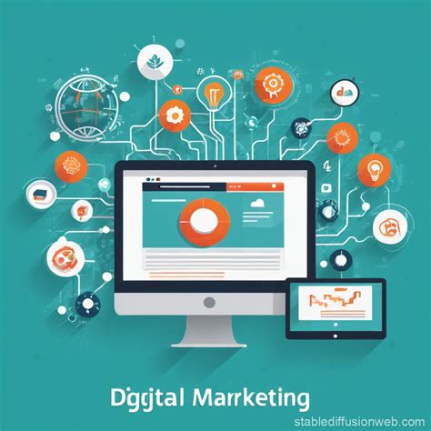 Digital Marketing Ecosystem Stable Diffusion Online