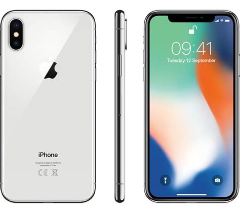Iphone X Silver Gb Sim